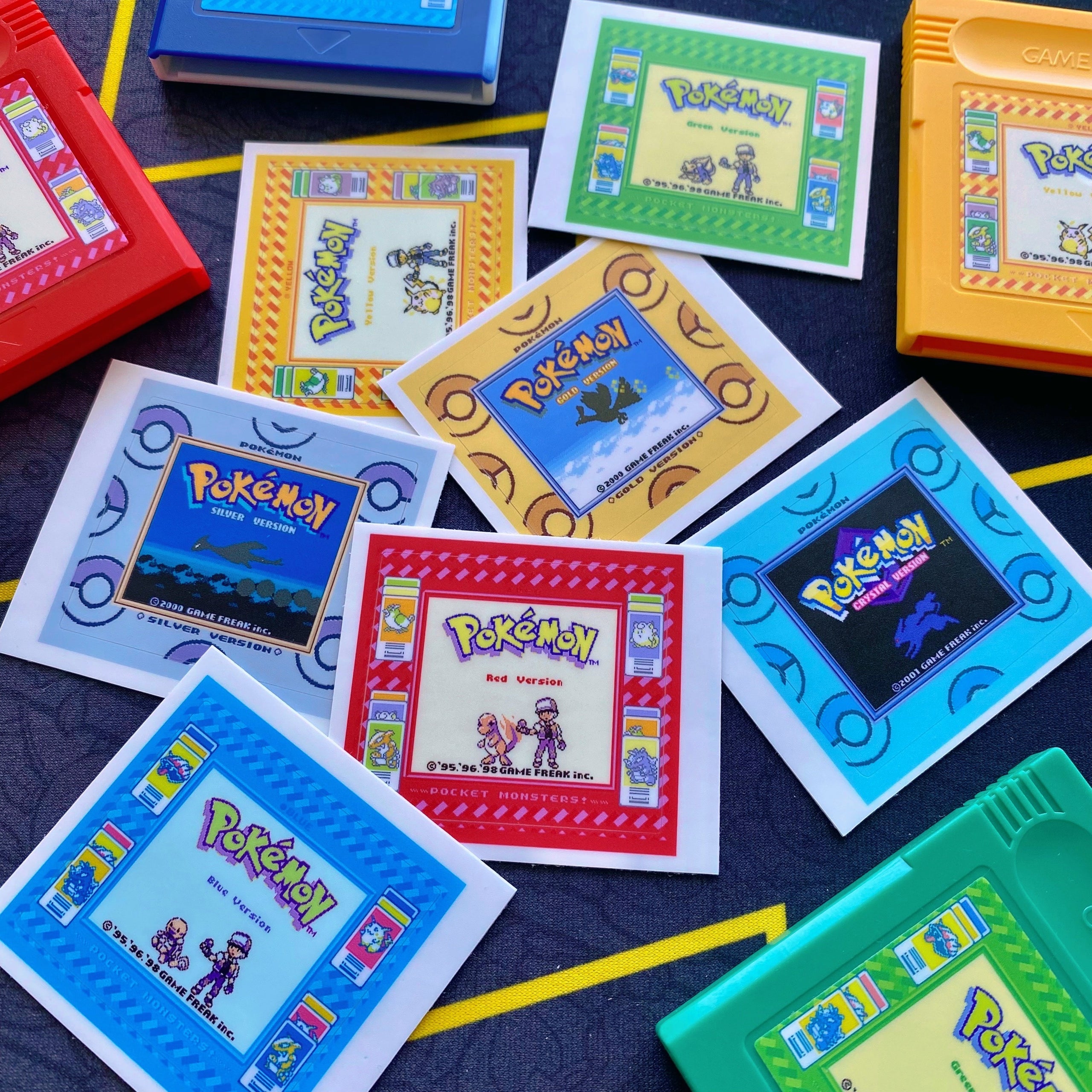 PKM Title Screen Cartridge Label | Nextstopplease